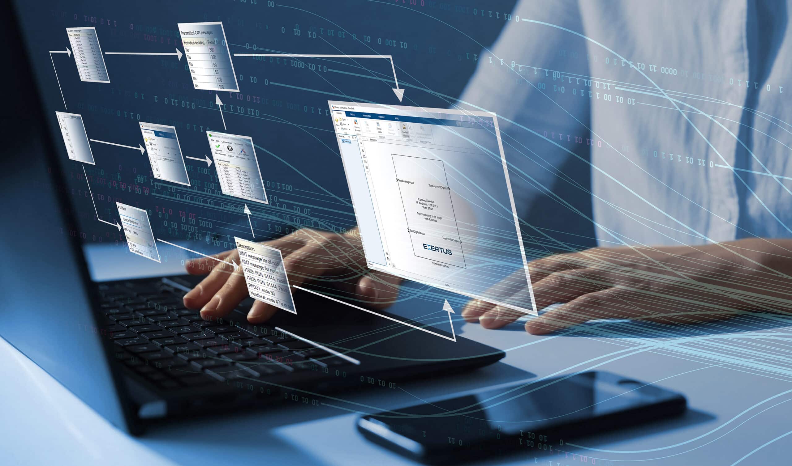 The ConnectExertus block: Seamless integration between Exmebus and Simulink - Exertus